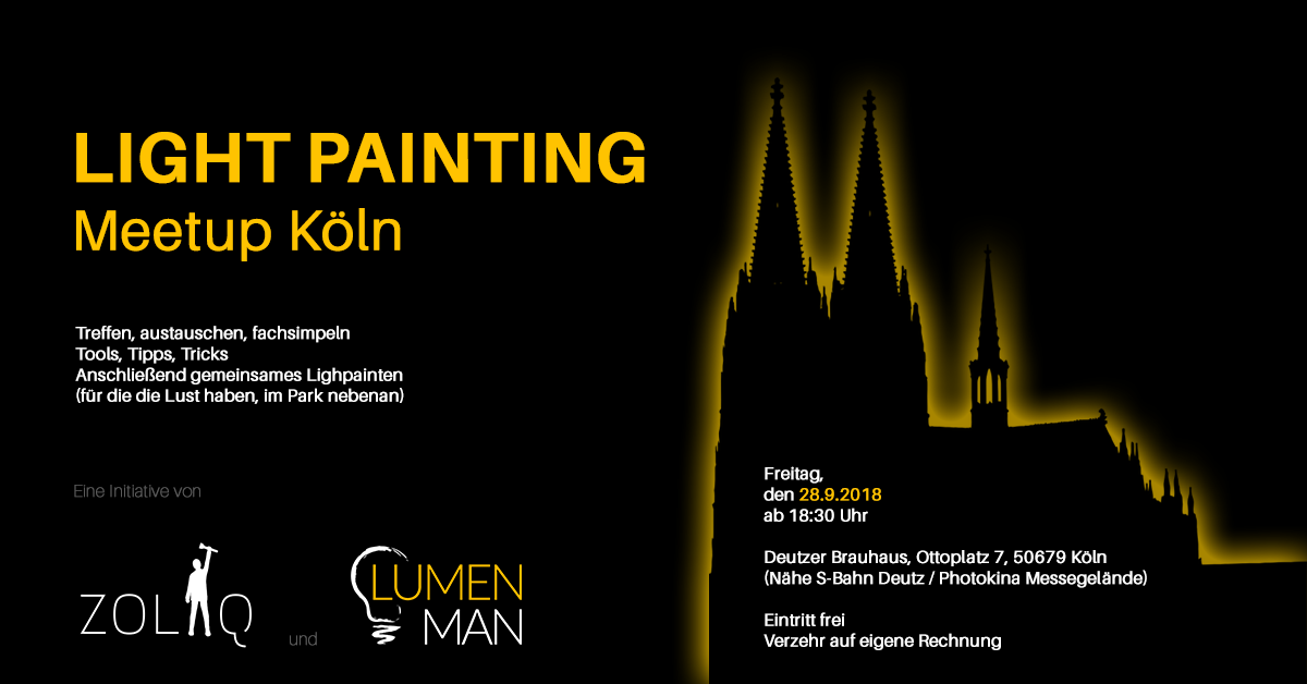 Light Painting Meetup Köln - Lumenman Akademie